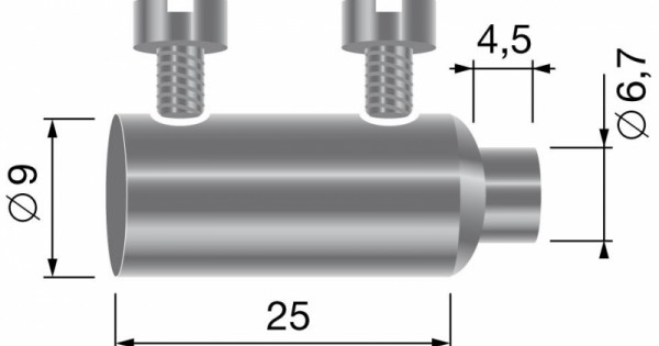Replacement Cable Connection Clamp With Double Fixation