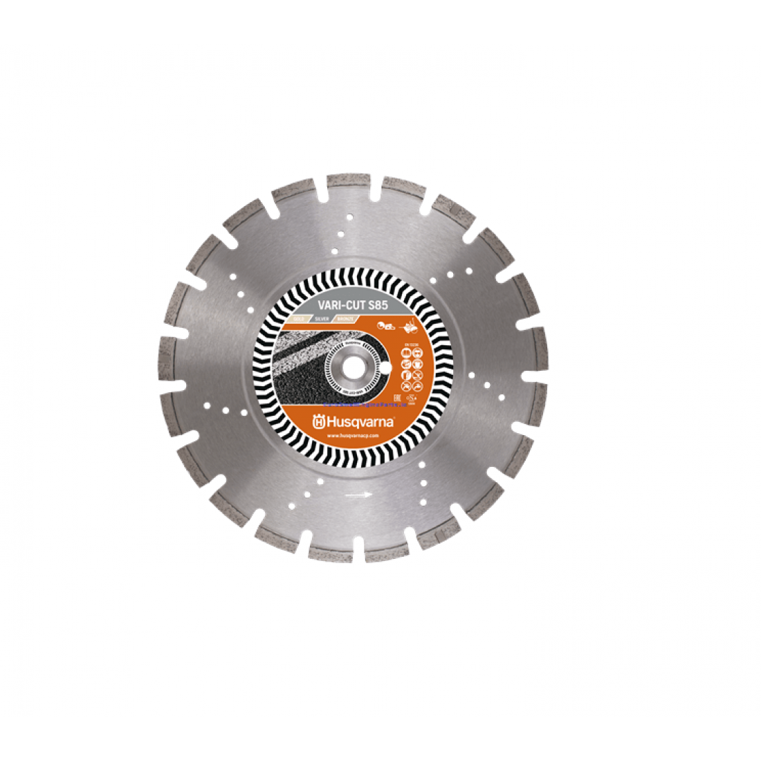 Genuine Husqvarna Consaw Vari-Cut S85 Diamond Blade 16" 400mm (20mm/25 ...